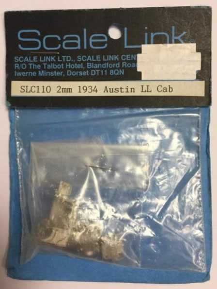 Scale Link: N Gauge: 1934 Austin LL Cab model kit